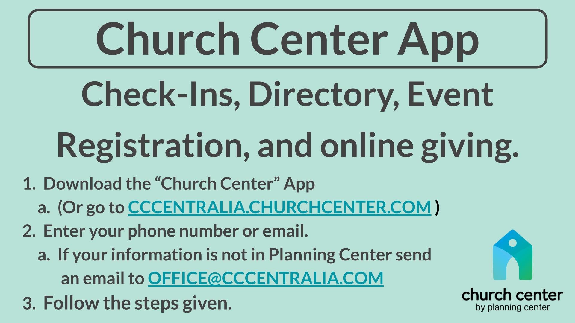 Church Center — Calvary Chapel Centralia