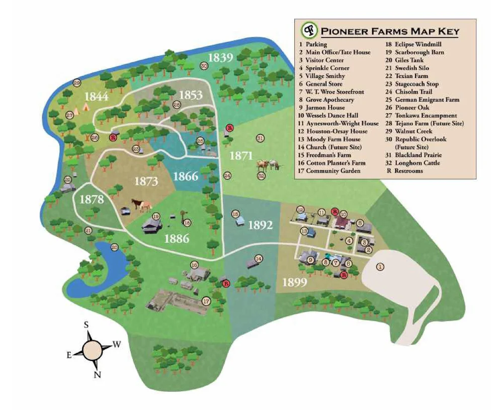 Map — PIONEER FARMS