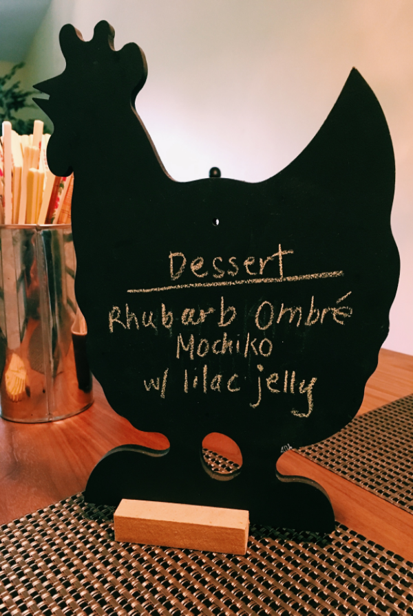 Rhubarb Ombré Mochi Cake w/ Lilac Jelly — Venora's Vintage