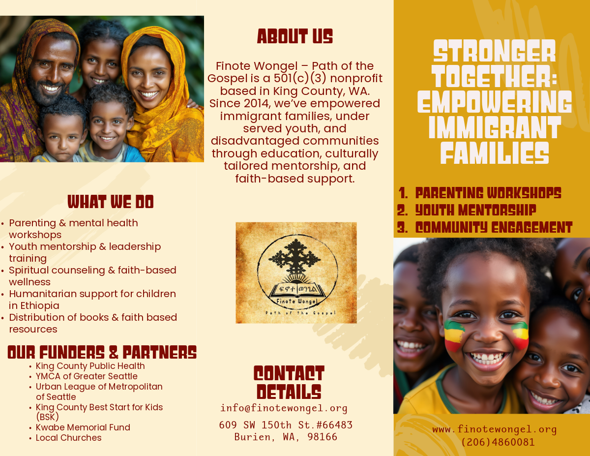 Finote Wongel - EMPOWERING FAMILIES