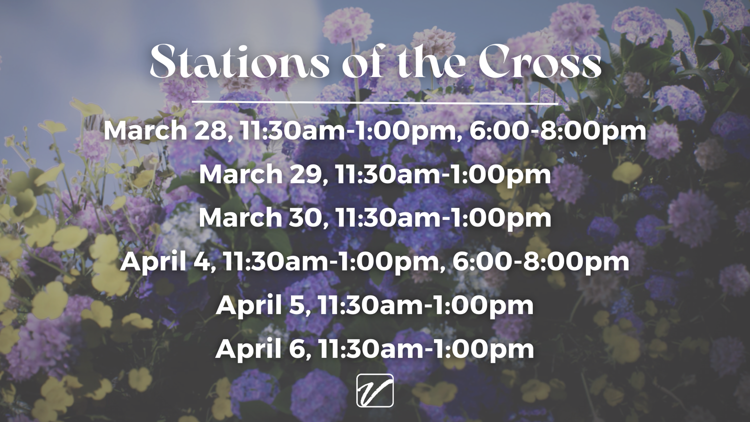Stations of the Cross — Valley View Christian Church