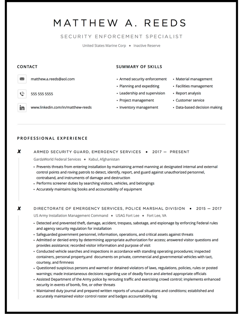 Professional Resume Writing Services & Resume Design | Resume by Nico