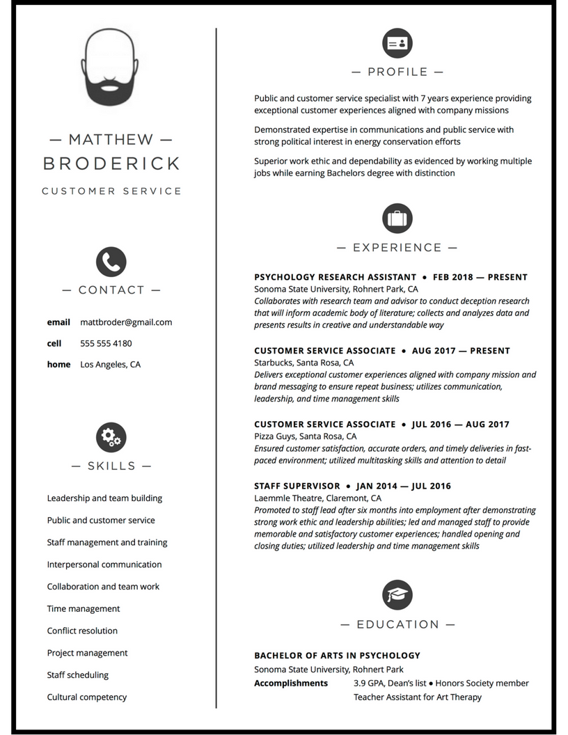 Professional Resume Writing Services & Resume Design | Resume by Nico