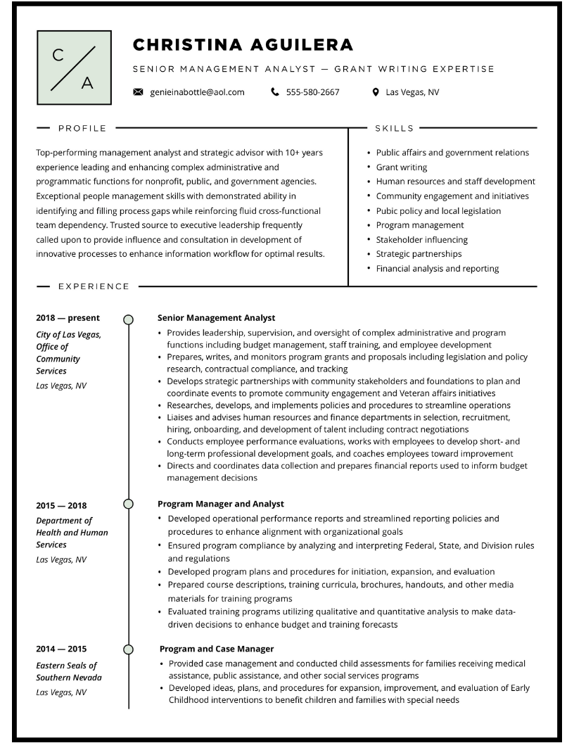 Professional Resume Writing Services & Resume Design | Resume by Nico