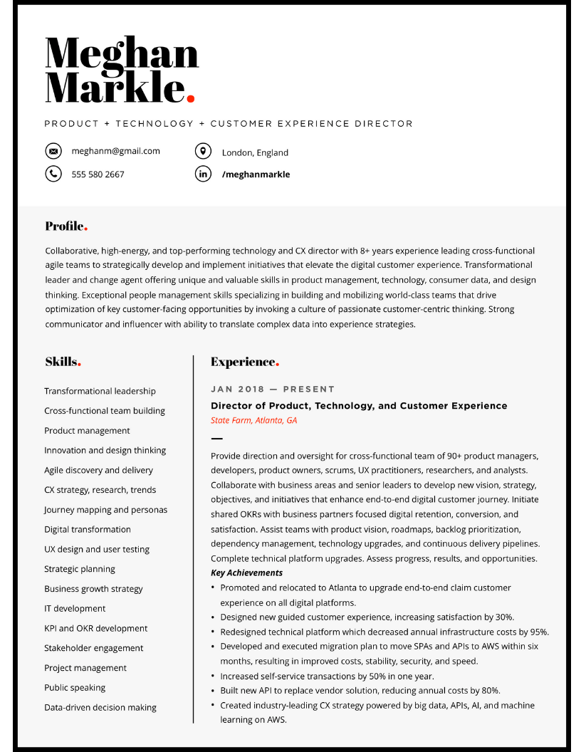 Professional Resume Writing Services & Resume Design | Resume by Nico