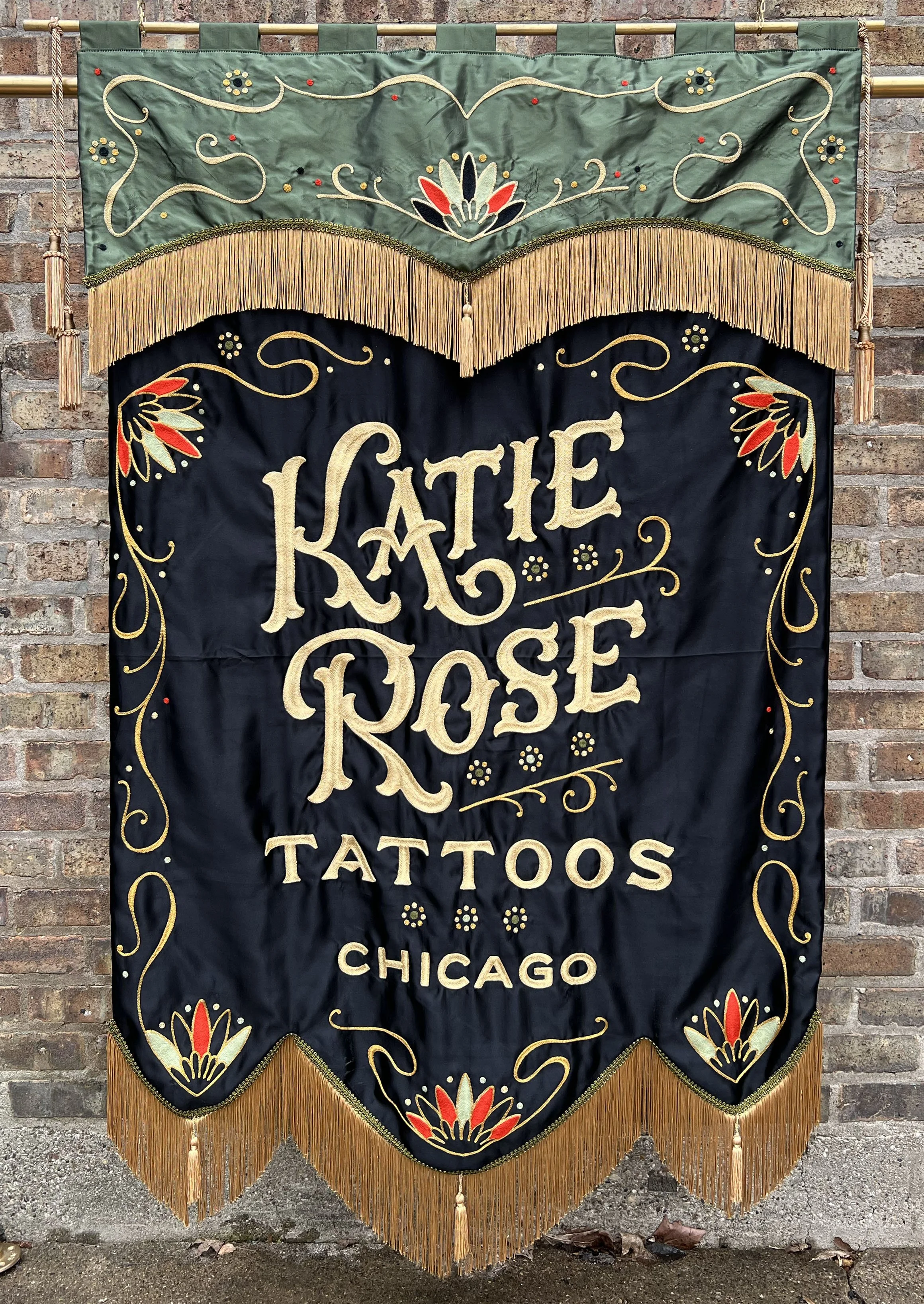 Chicago-based chainstitch embroidery shop making work with a 100 year ...