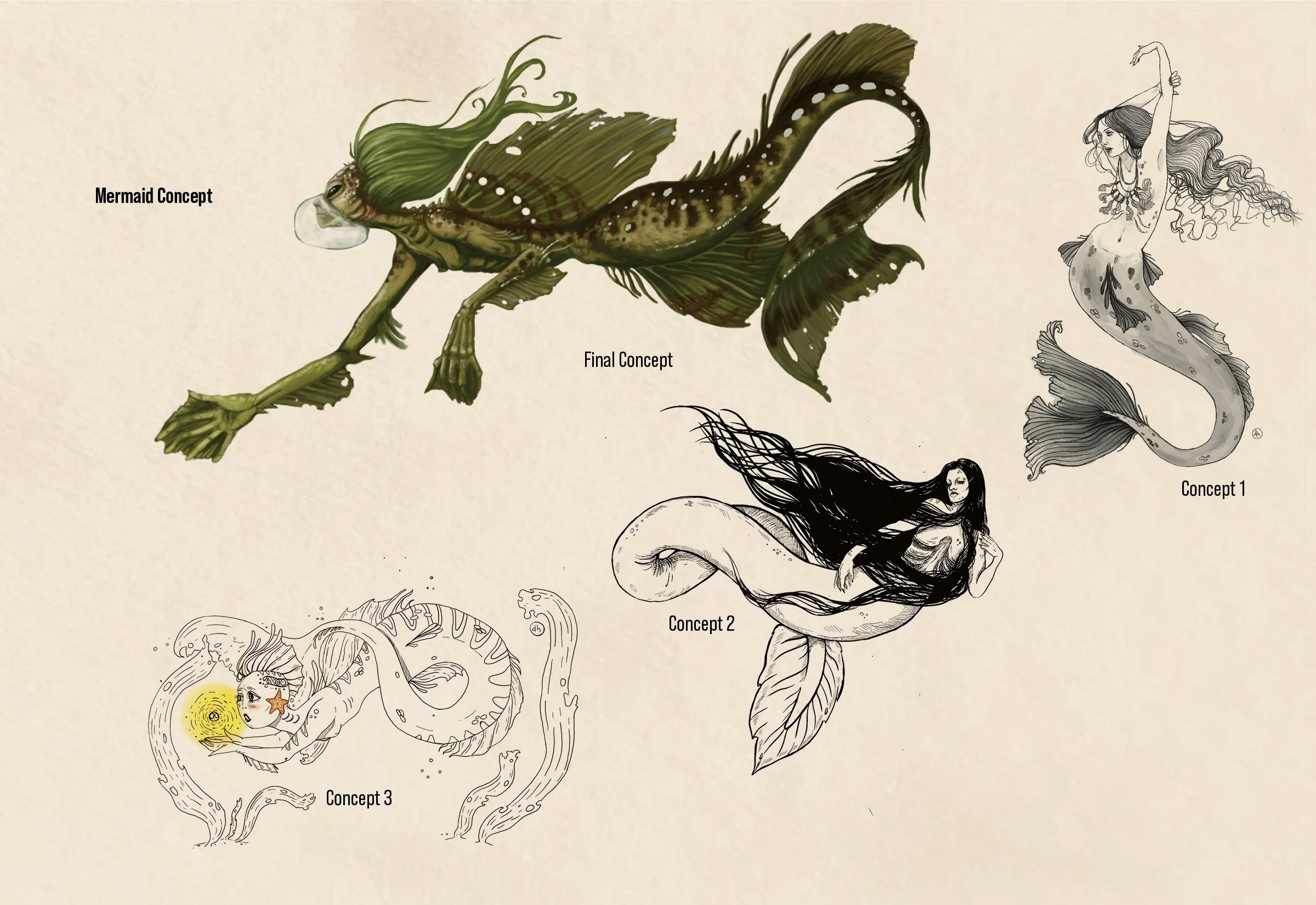 Concept Art Of Mermaid