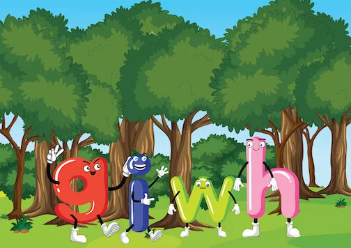 Stories for Kids: The Short Letter W Freechildrenstories.com