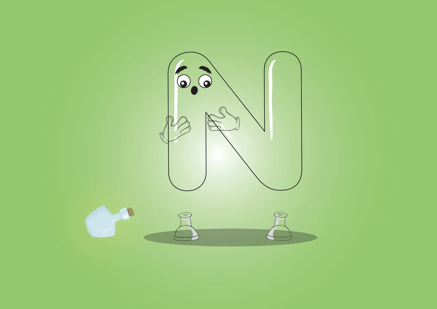 Stories for Kids: The Invisible Letter N Freechildrenstories.com