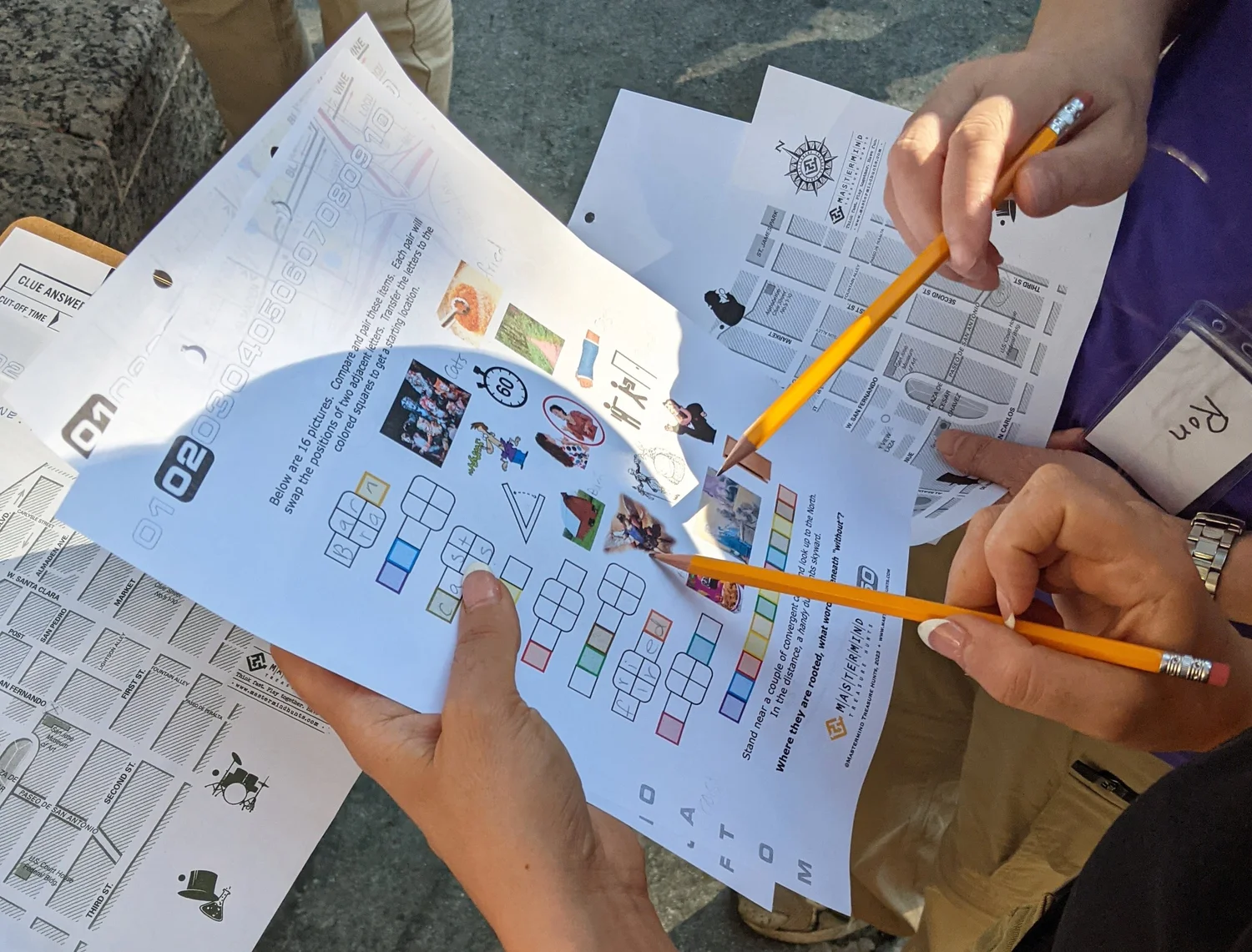 How to Play Mastermind Puzzle Scavenger Hunt — Mastermind Treasure Hunts