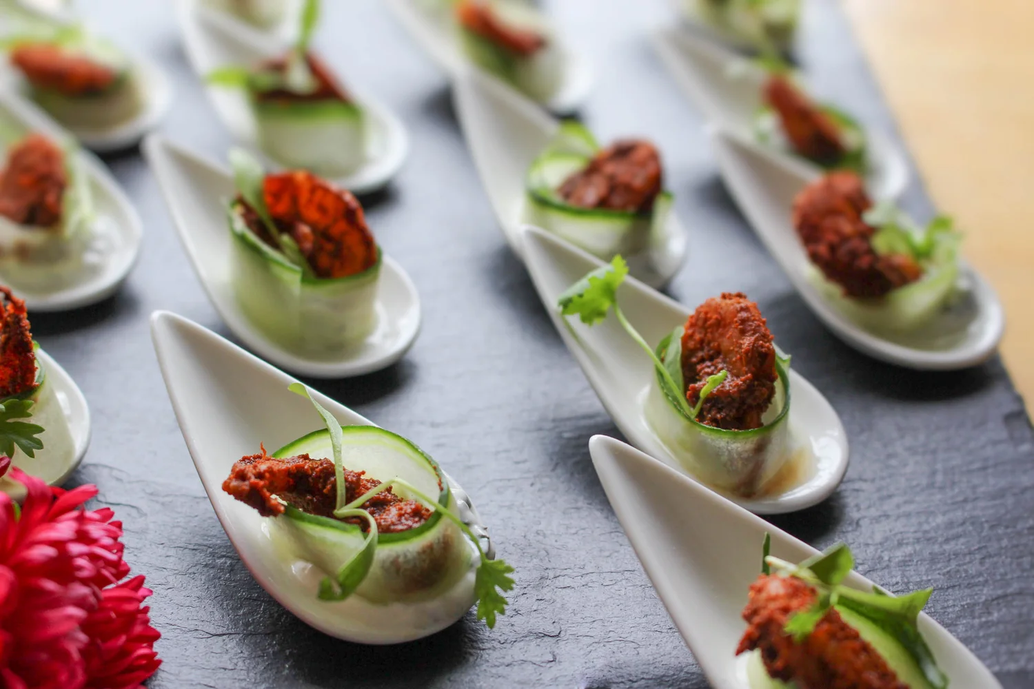 Canapés for Large or Small Events — Platter & Slate