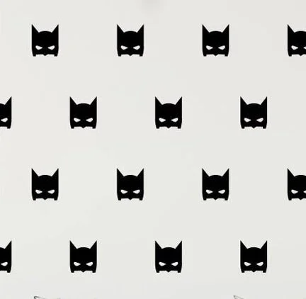 Batman Masks Wall decal — Rustic Chalk Decor