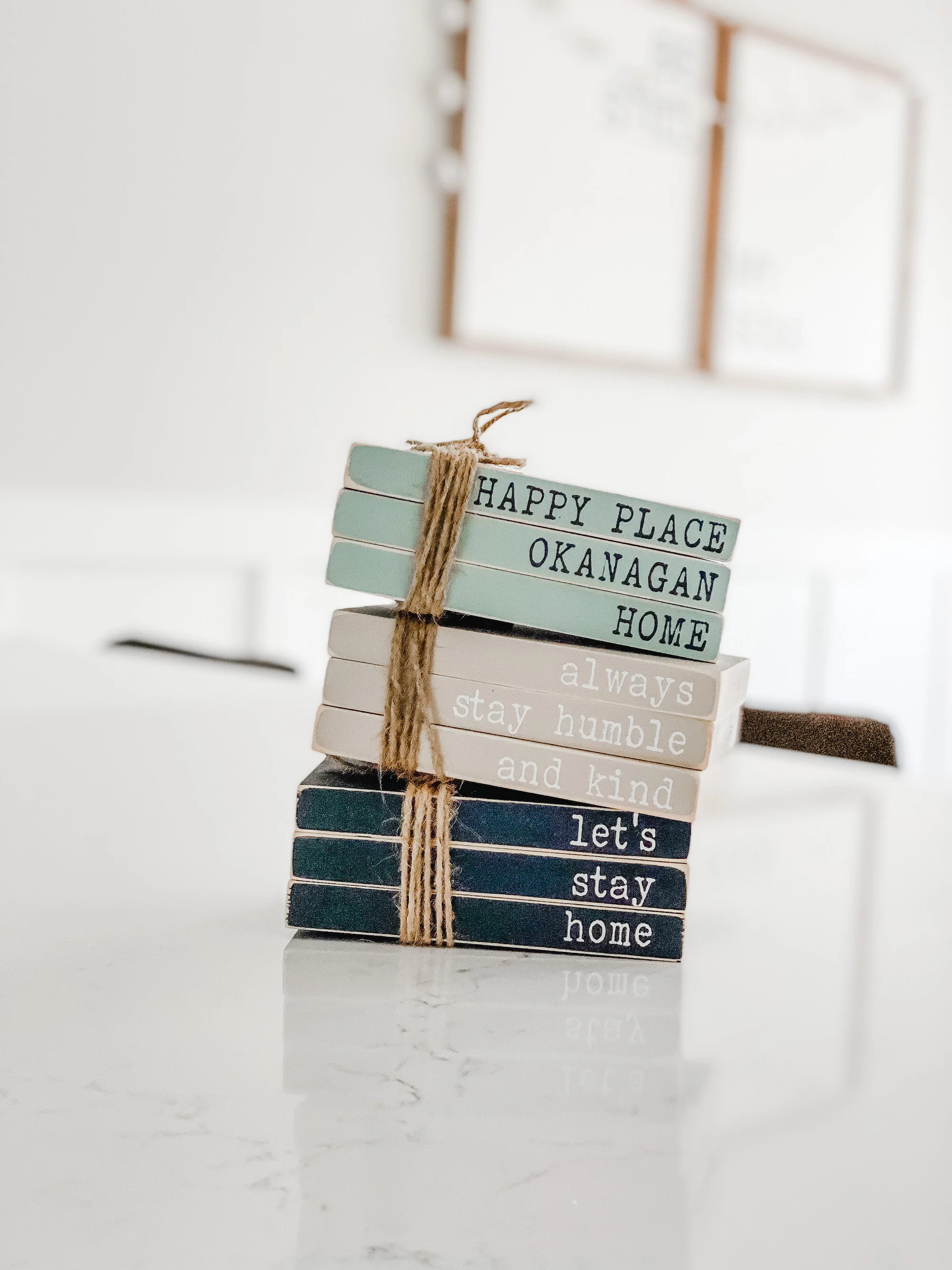 Book Stack - Various Designs - DIY Kit — Rustic Chalk Decor