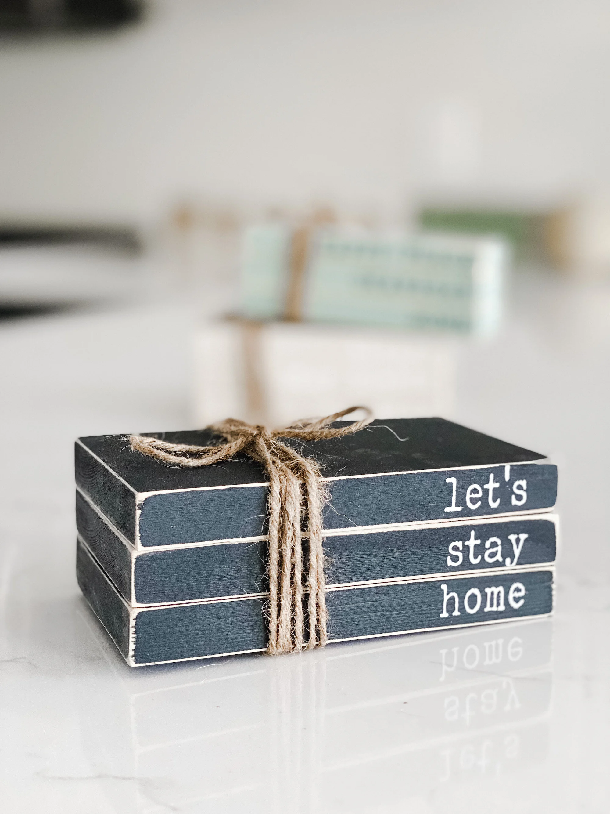 Book Stack - Various Designs - DIY Kit — Rustic Chalk Decor
