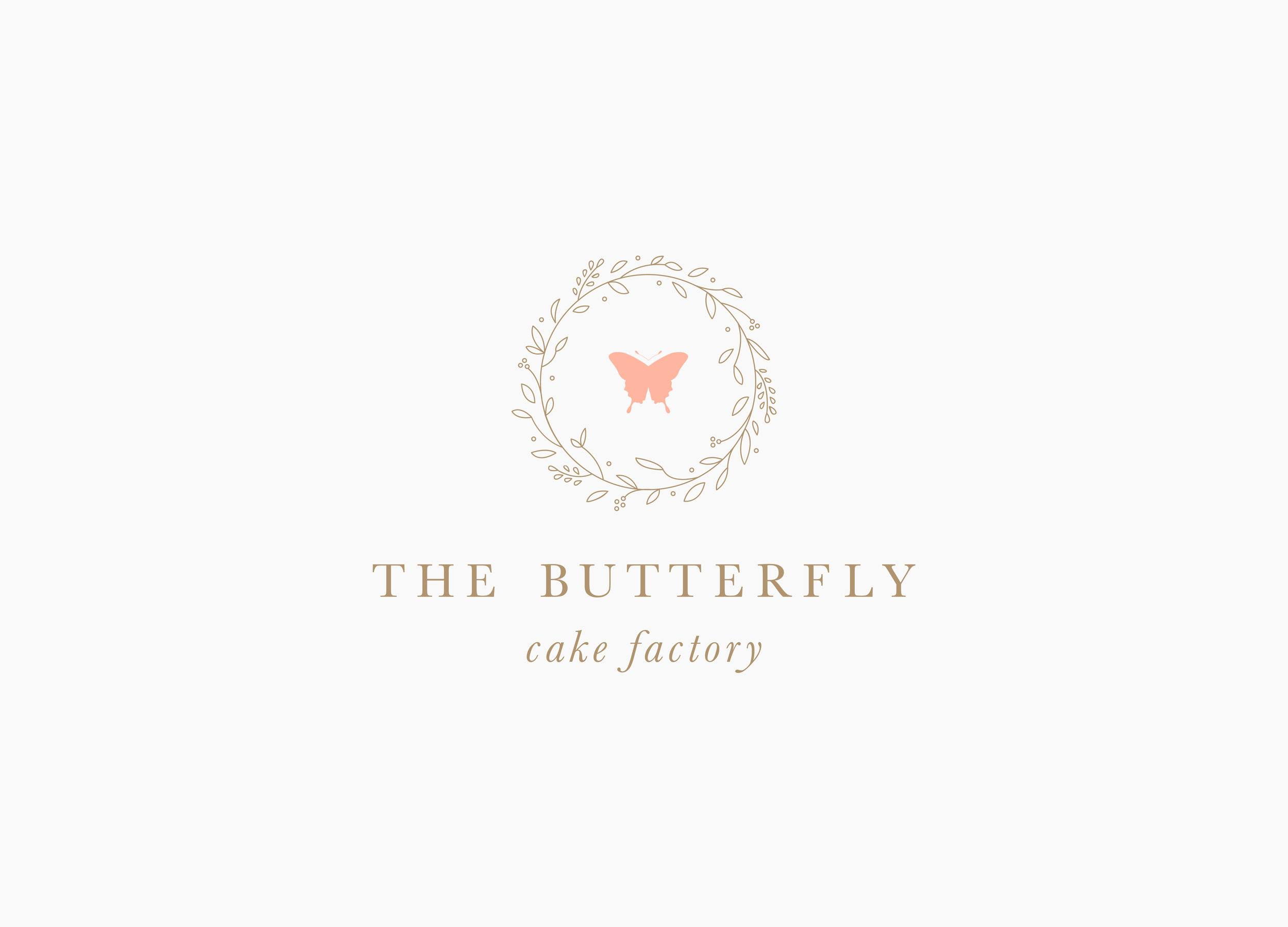 Recent Work / The Butterfly Cake Factory Logo — Letterform Creative