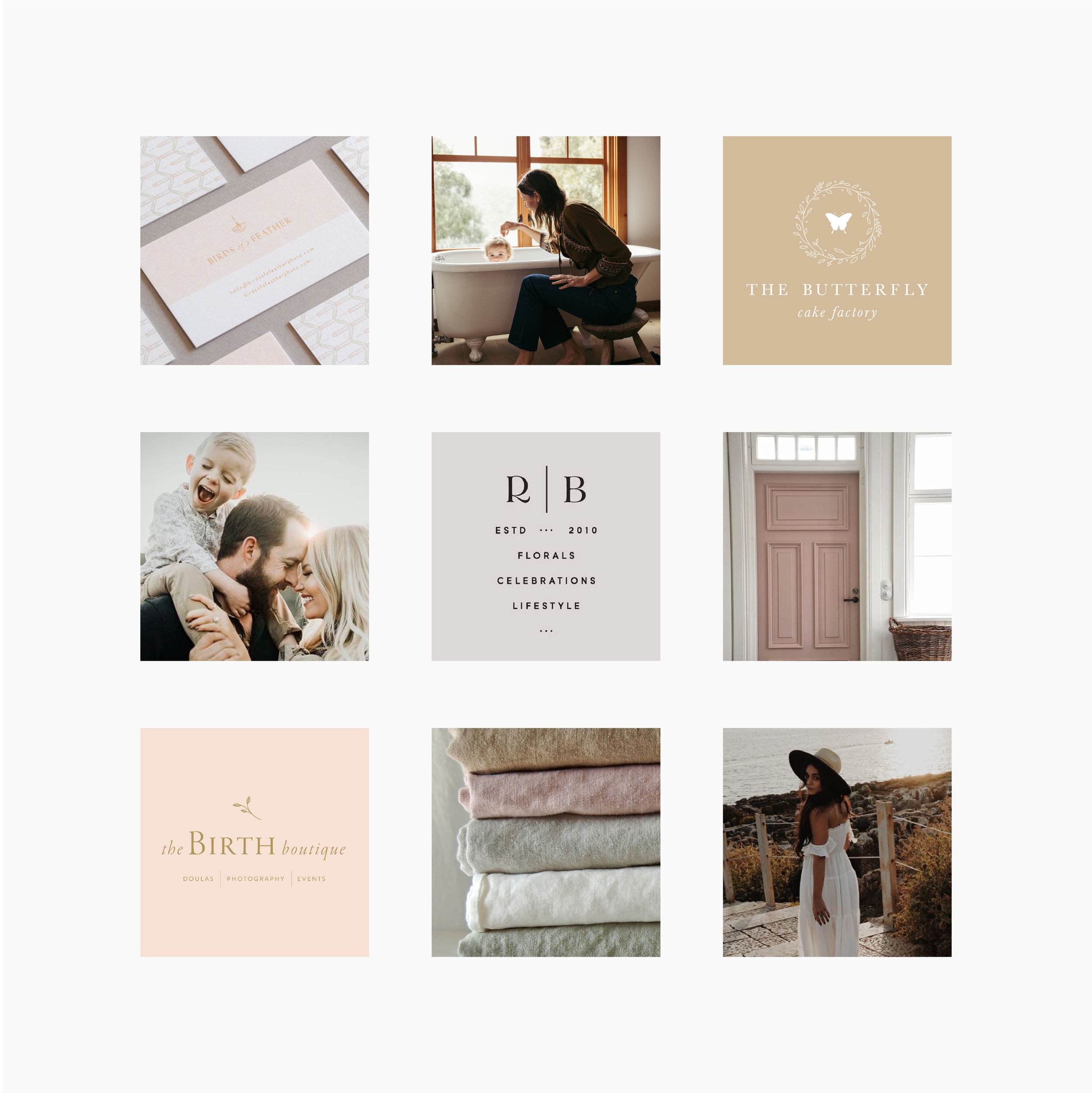 Mood / Warm + Relaxed Nostalgia — Letterform Creative