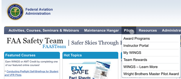 Have You Earned Your Wings? Why Every Pilot Should Join the WINGS ...