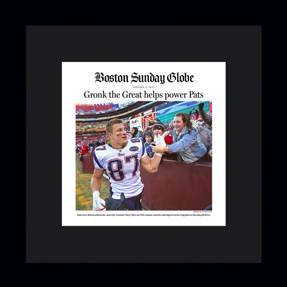 Gronk the Great helps power Pats — Dorian Color | Hunt's Photo & Video