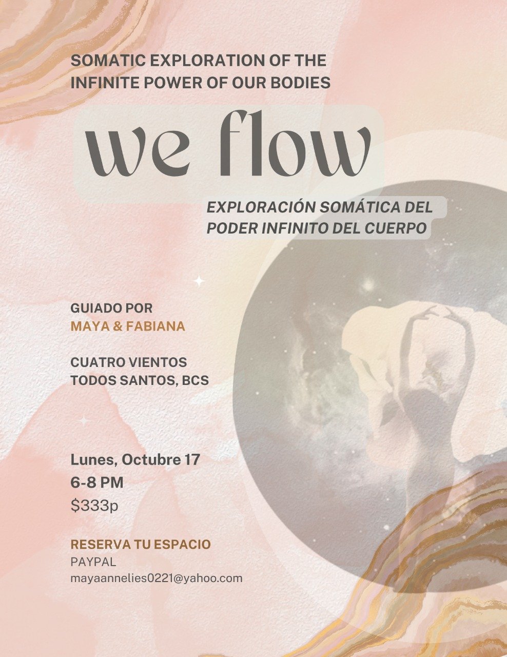 We flow - somatic experience — Cuatro Vientos