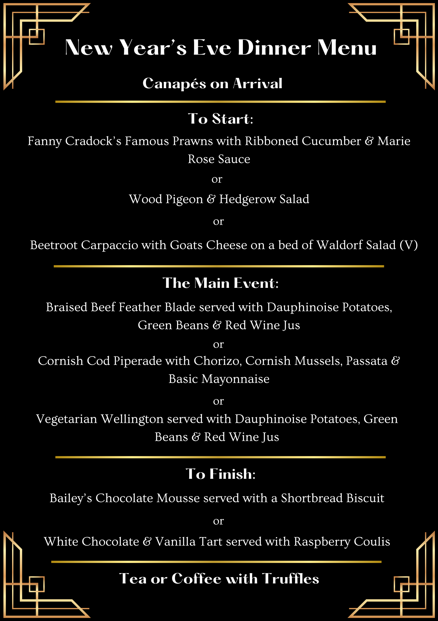 New Year's Eve Party — Cleatham Hall