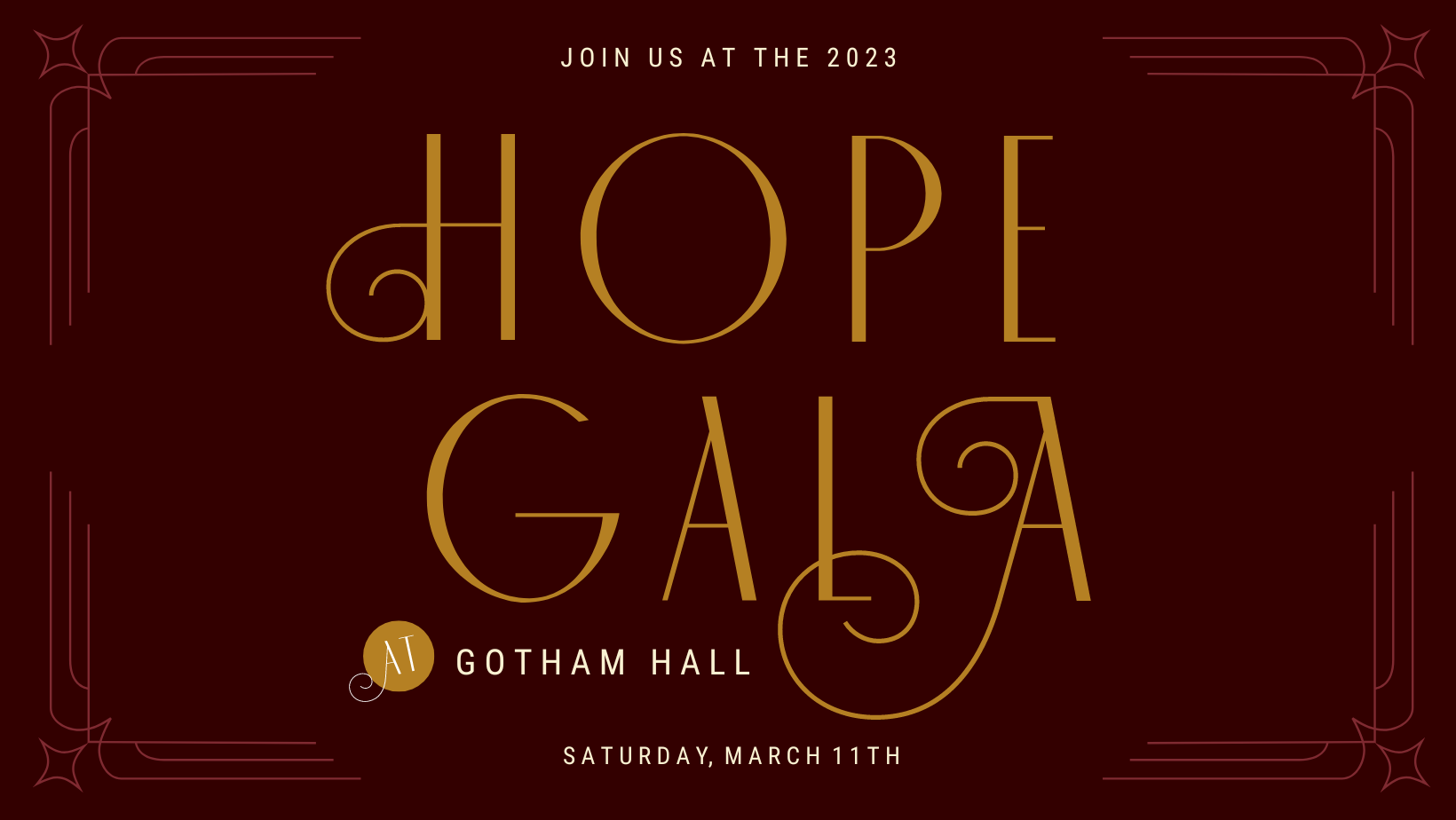 The NYC Hope Gala