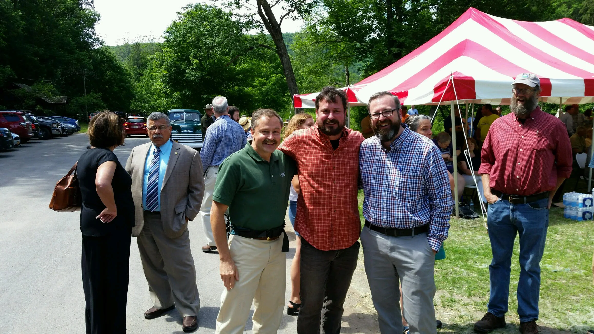 Opening of the Beaverkill Covered Bridge — Catskill Center