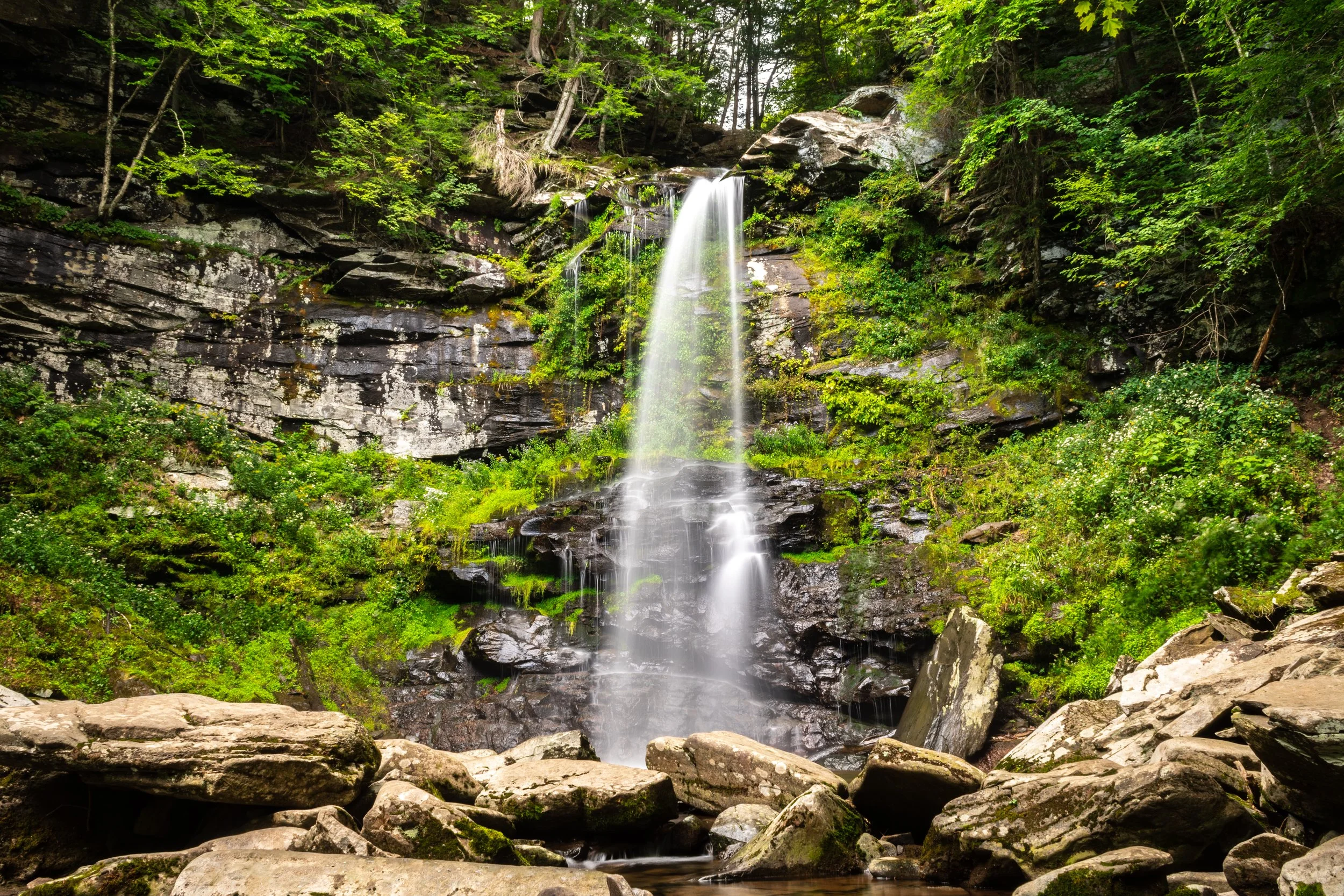 Platte Falls Conservation Area Upper Platte Clove Catskill Mountains