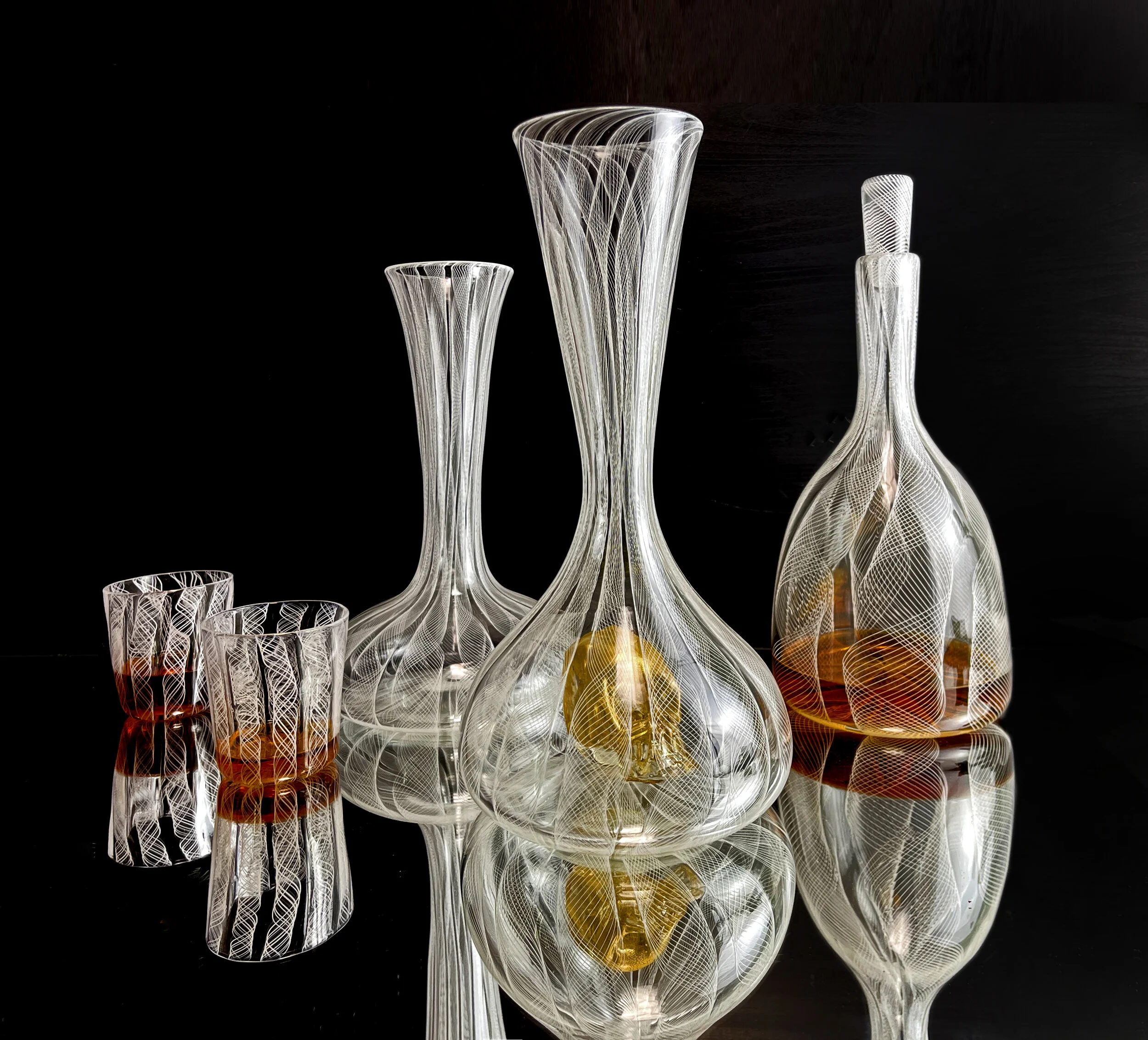 Mid Century Coolade Set — Esque Studio | Collectable Hand Blown Glass Design