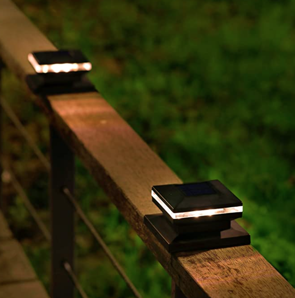 Deck Post Lights: a Finishing Touch for Your Deck | Outdoor Landscape ...