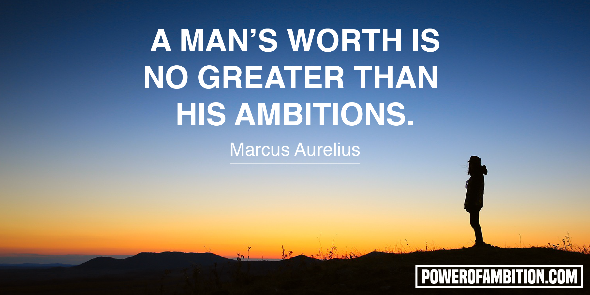 ABOUT — POWER OF AMBITION