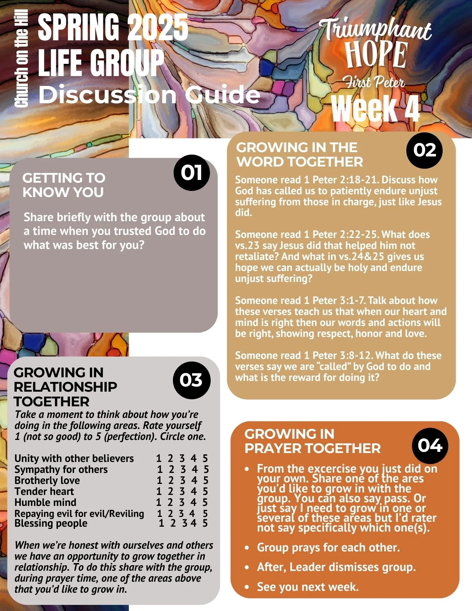 Life Groups — Church on the Hill