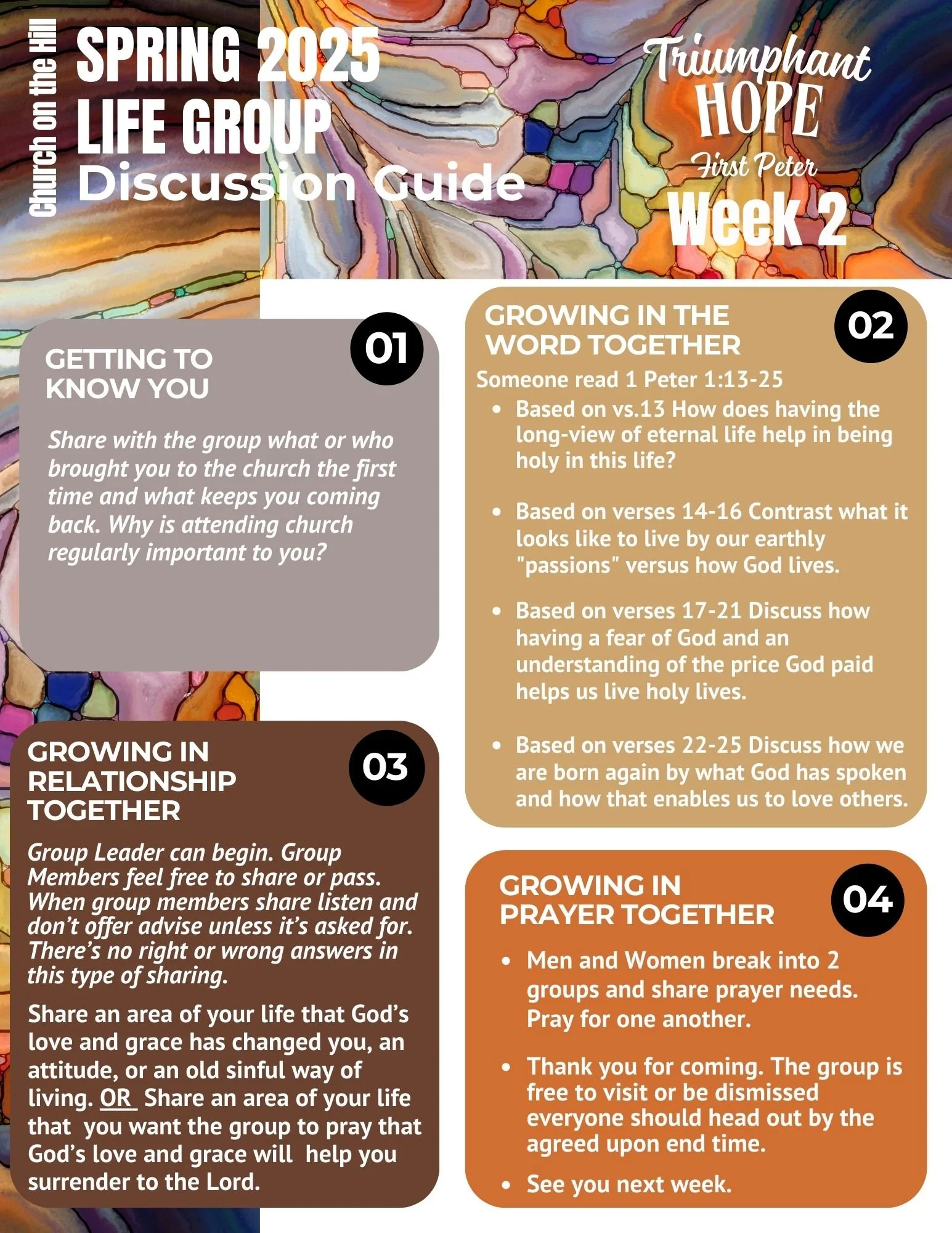 Life Groups — Church on the Hill