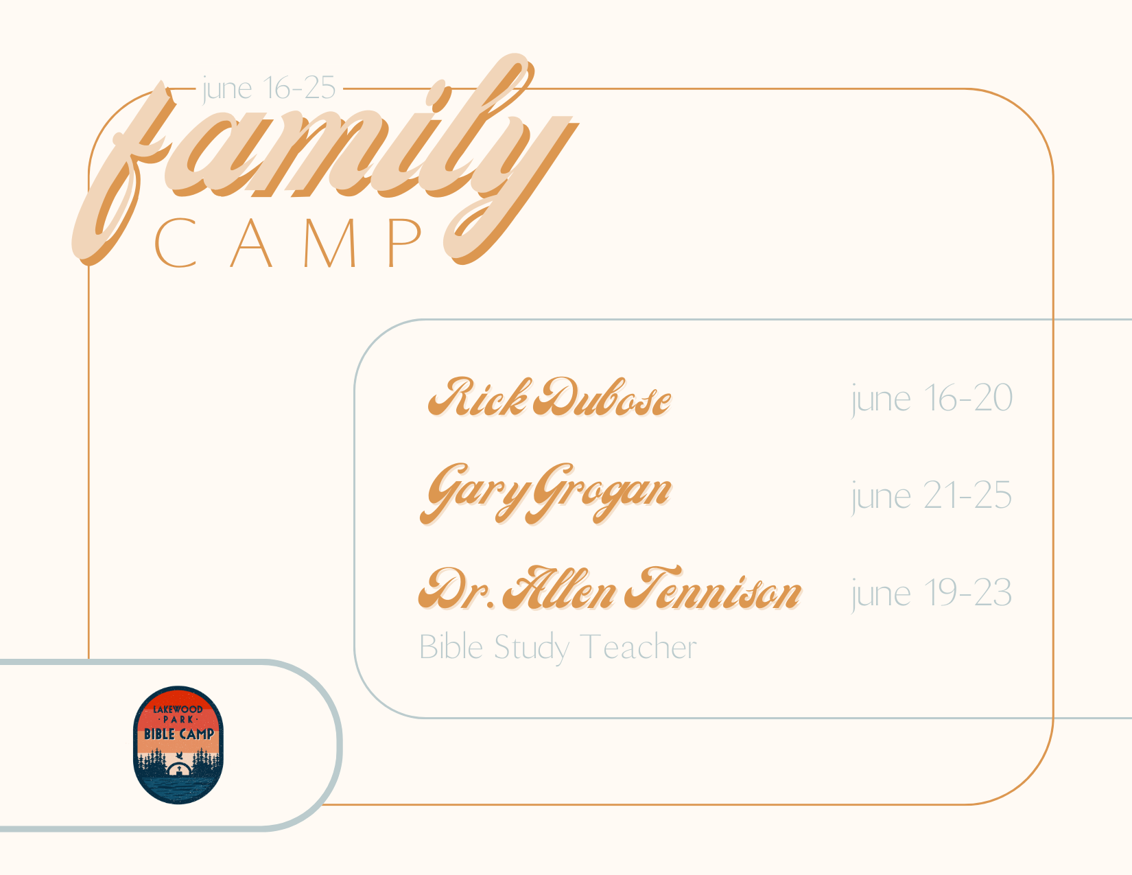 Network Family Camp — North Dakota Ministry Network