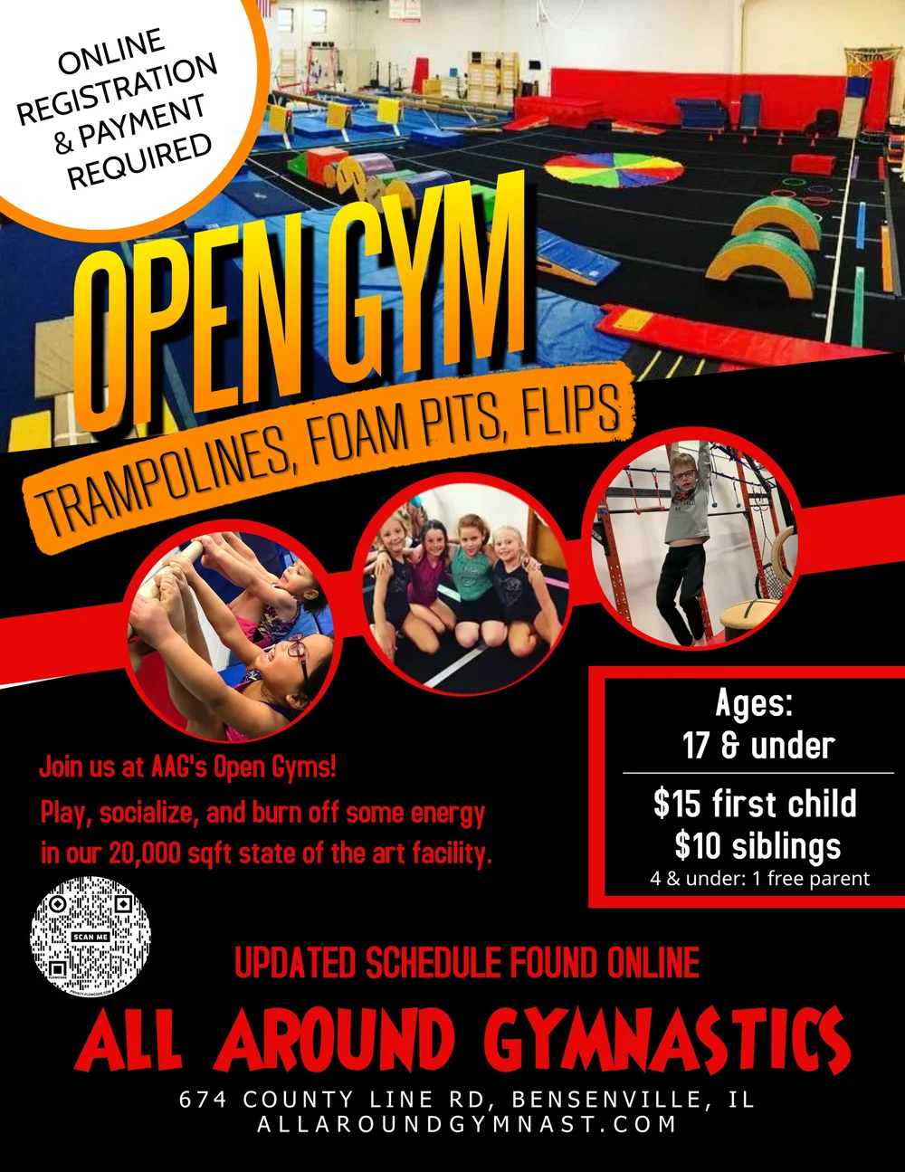 Open Gym — All Around Gymnastics