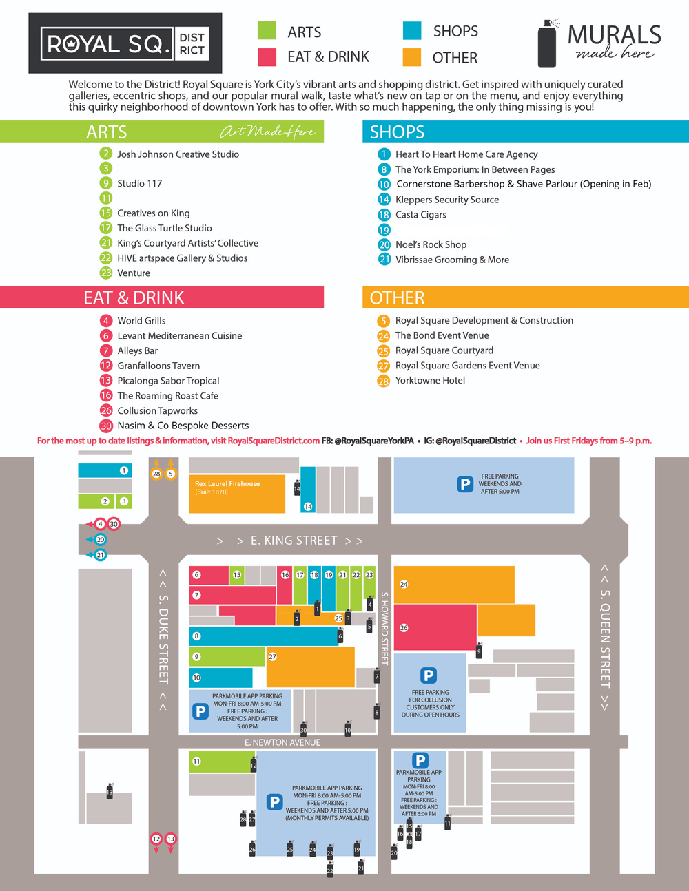 Directory — Royal Square District