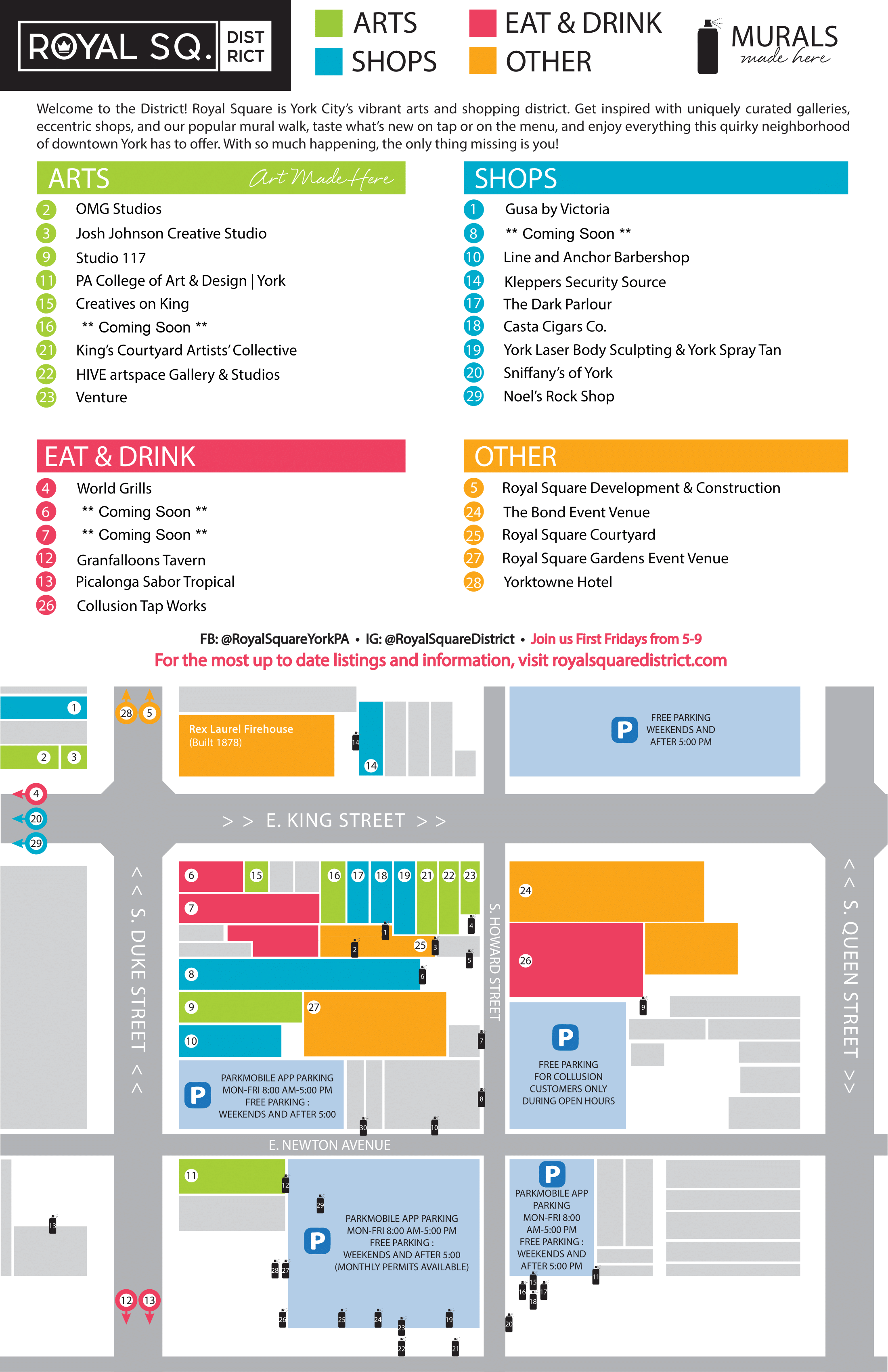 Directory — Royal Square District