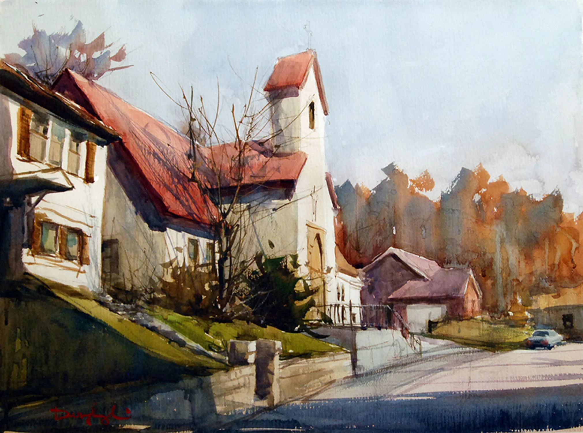 Watercolor — Dongfeng Li