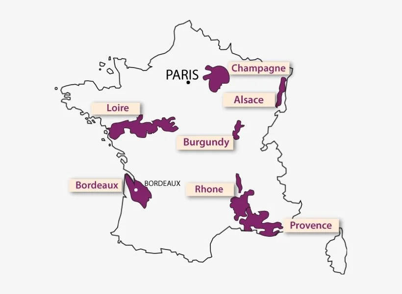 The Major French Wine Regions and the Grape Varieties Used to Produce Their Wines — EverWonderWine?