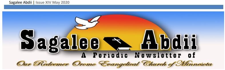 Our Redeemer Oromo Evangelical Church of Minnesota — Newsletter