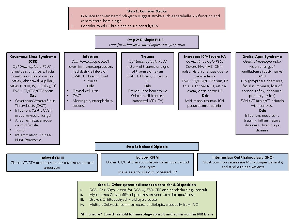Approach to Double Vision in the ED — NUEM Blog