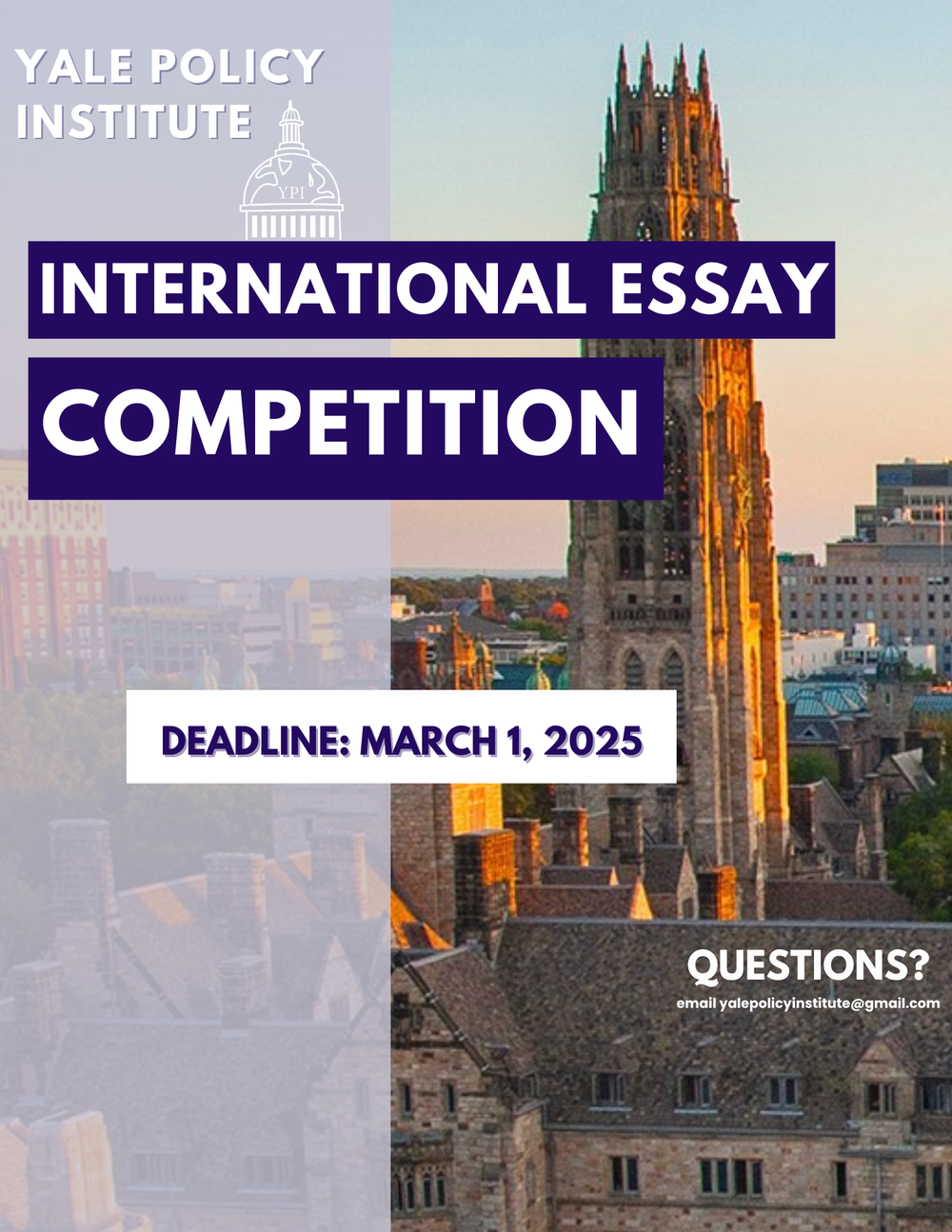 Essay Competition — Yale Policy Institute