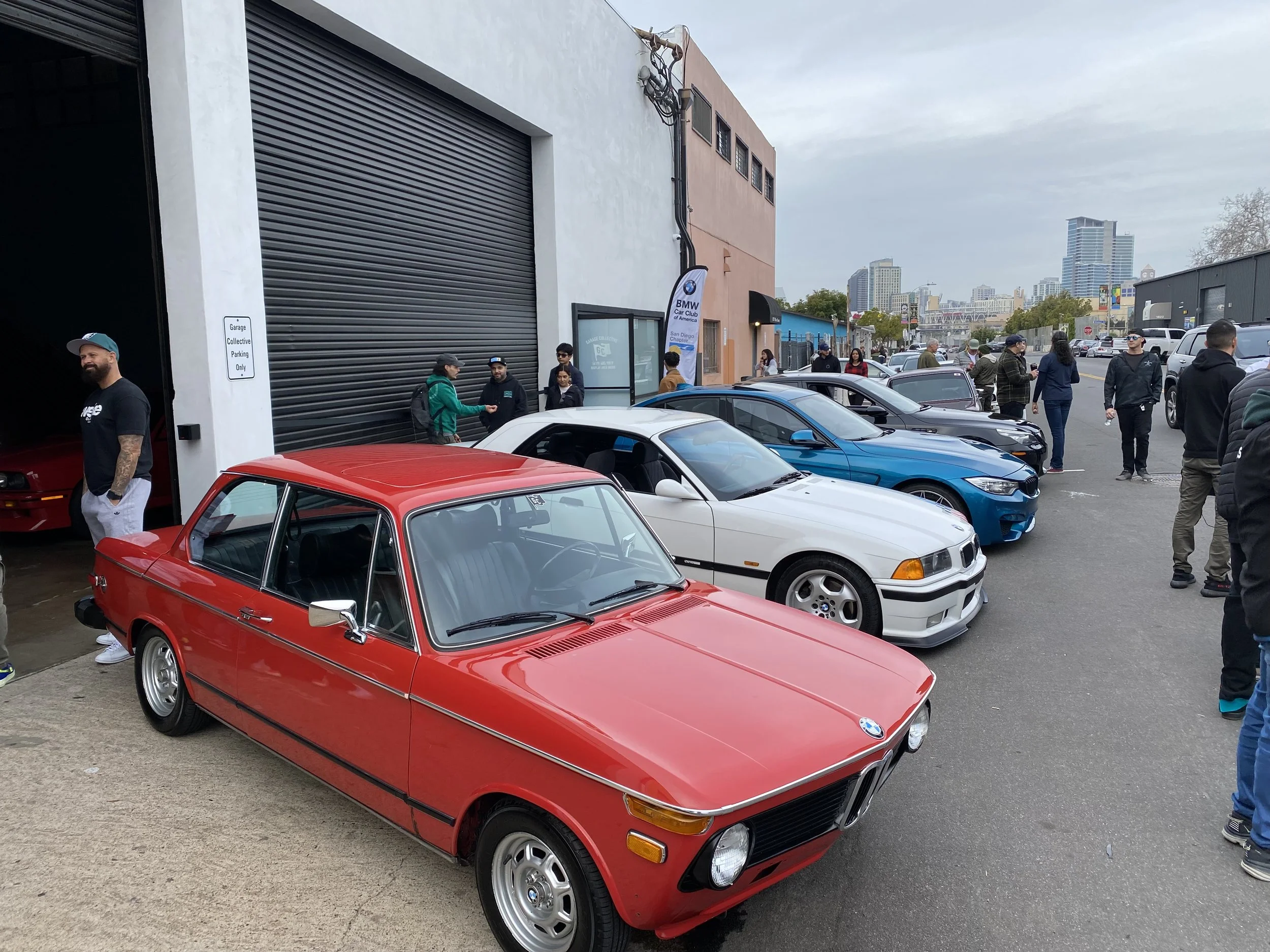 Cars and Coffee at Garage Collective — San Diego BMW Car Club of America