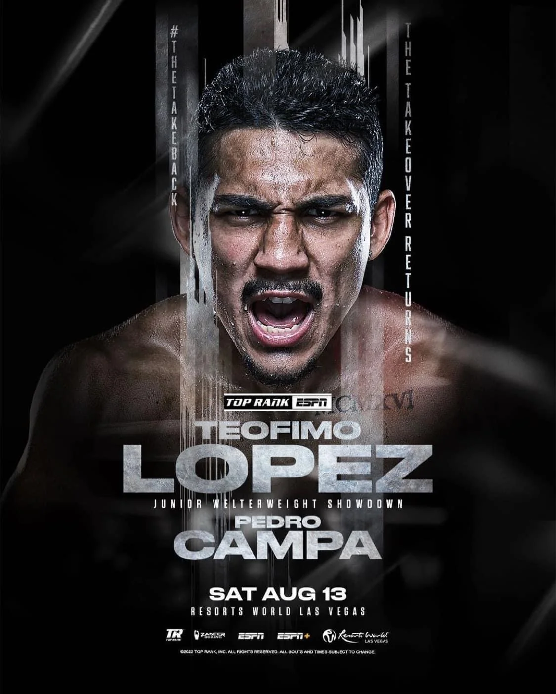 The Las Vegas Takeover: Teofimo Lopez Returns in Junior Welterweight Main Event Against Pedro ...