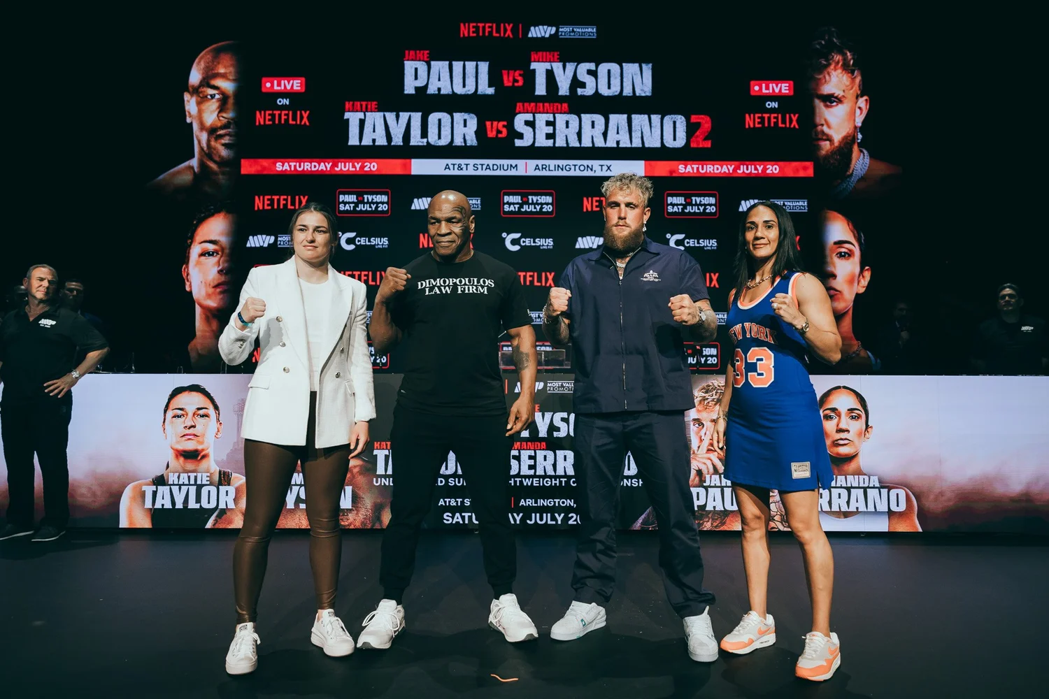 Paul vs. Tyson and Taylor vs. Serrano New York Press Conference Quotes ...