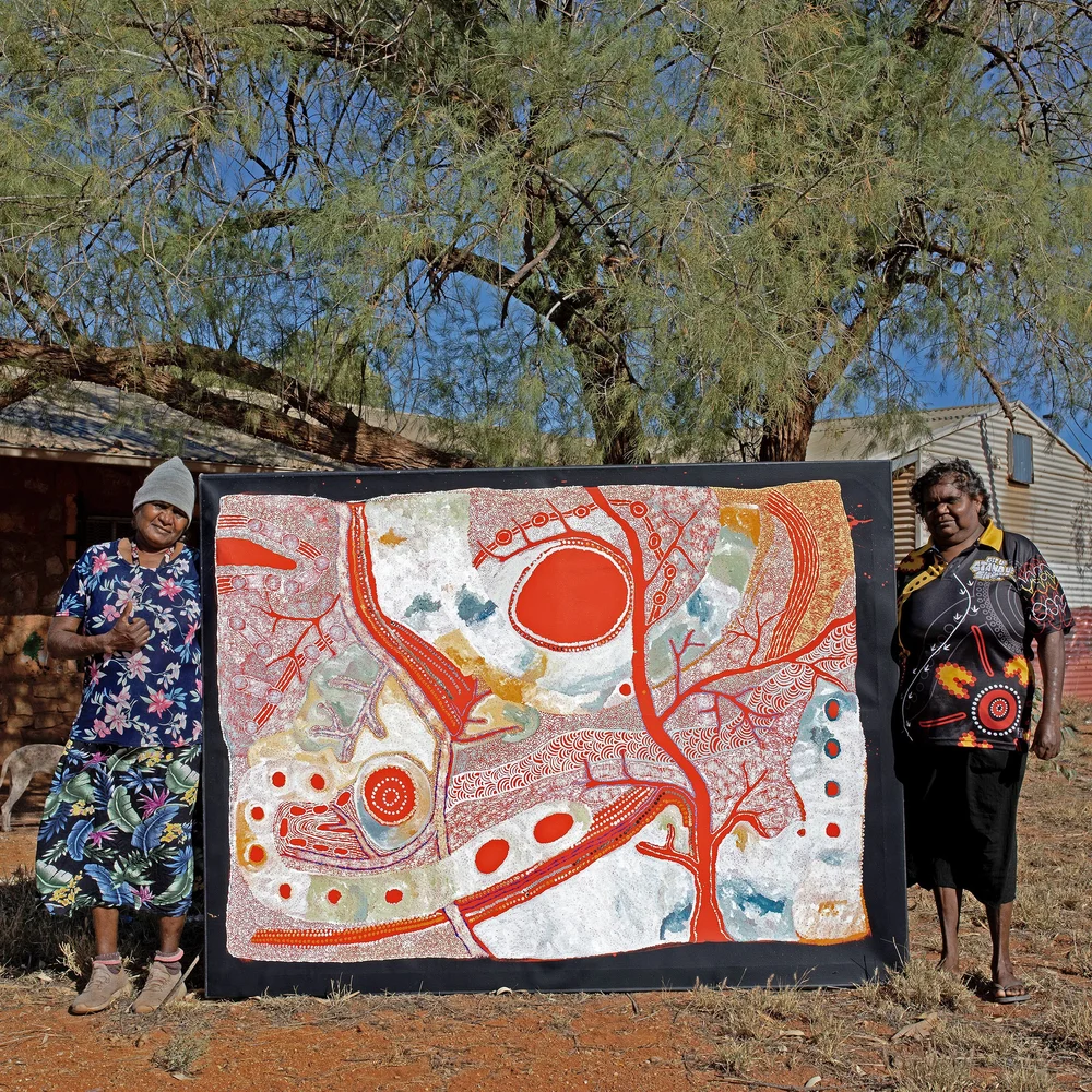 Exposition d’art Aborigène “Itjanu - Resplendissant ” - Aboriginal art ...