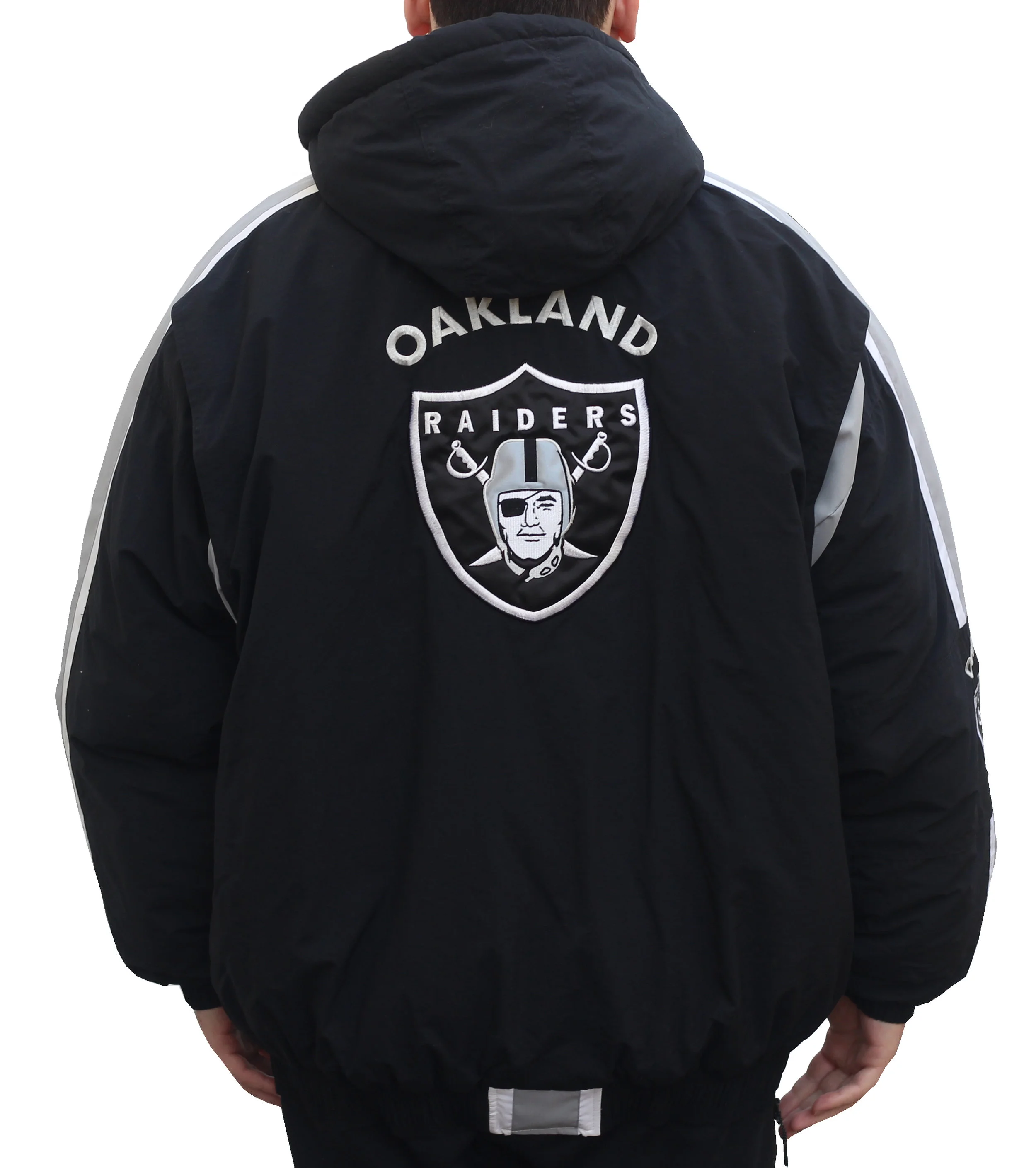 90s raiders starter jacket discount