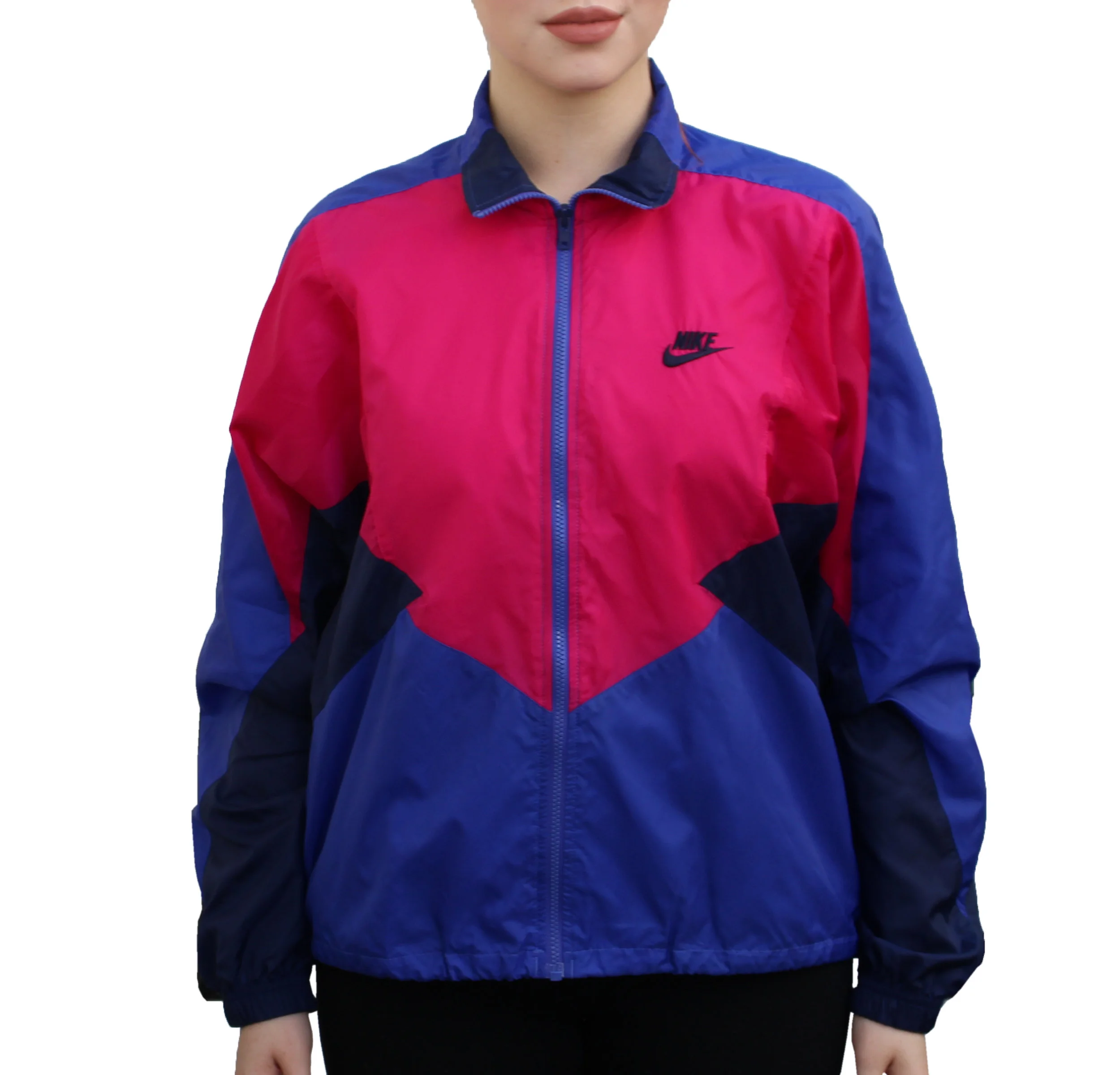 Vintage Nike Colorful Windbreaker (Size Youth M) — RootsBK