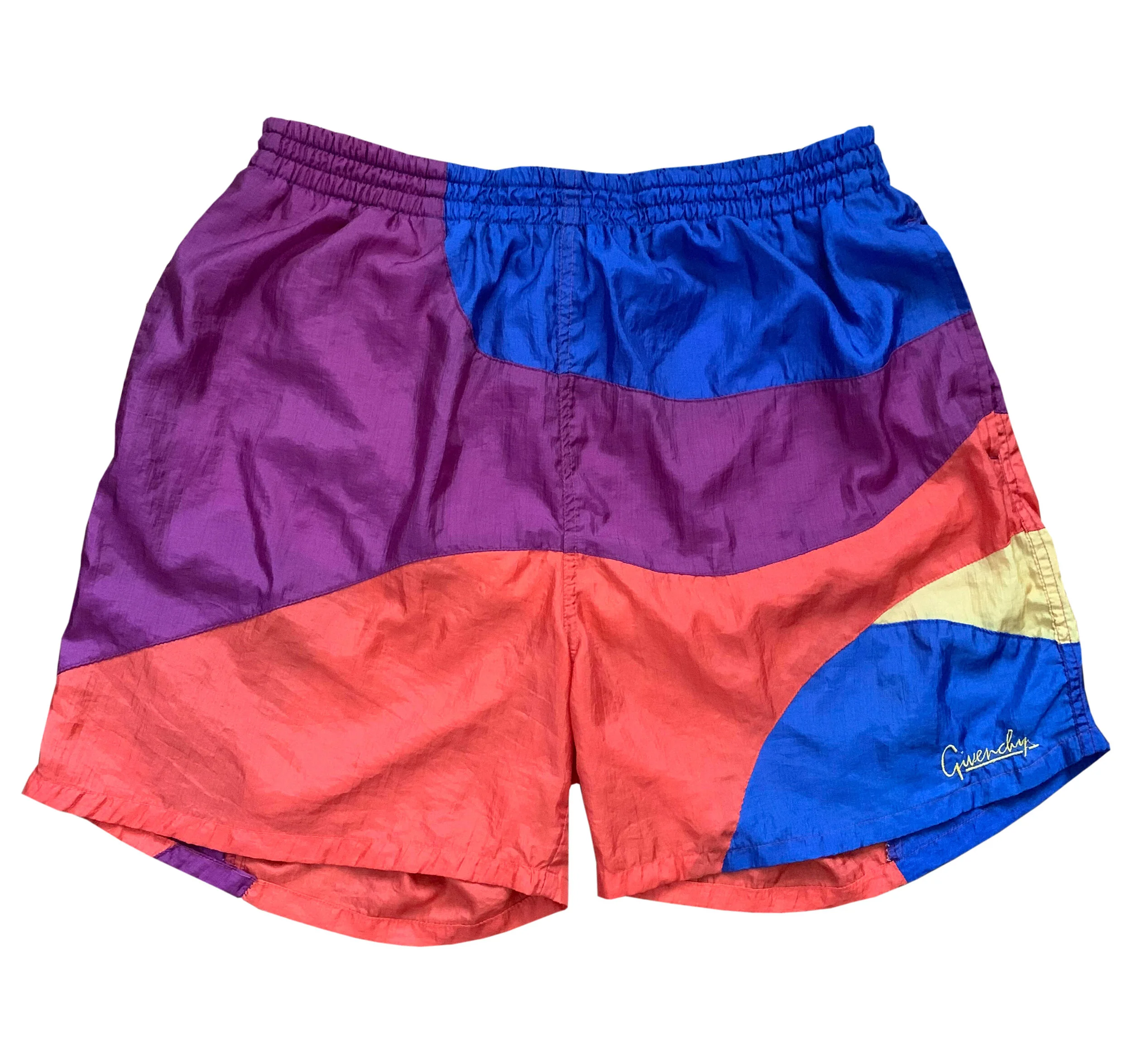Vintage Givenchy Colorful Swim Trunks (Size L) — RootsBK