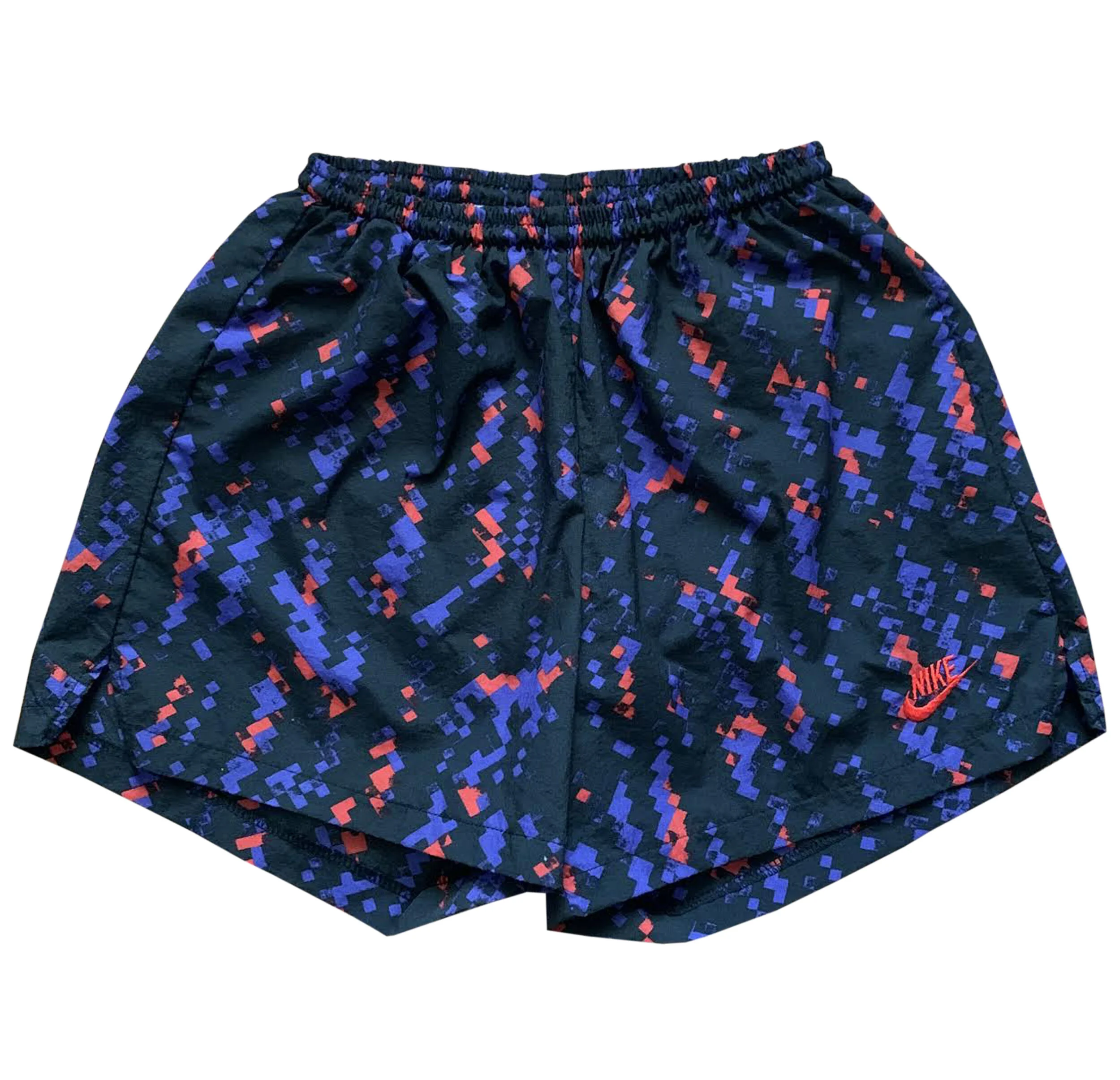 Vintage Nike Colorful Running Shorts (Size S) — RootsBK