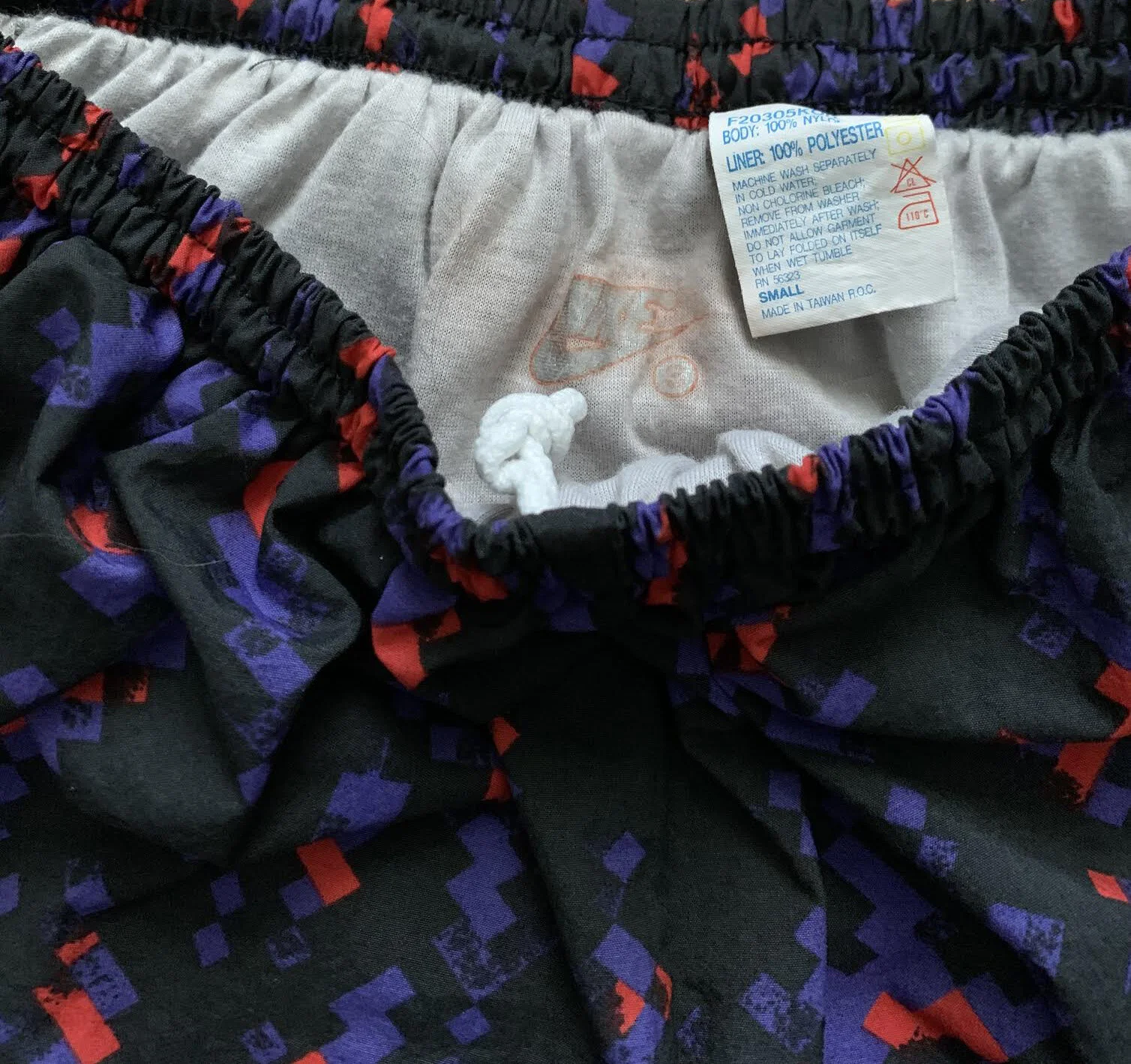 Vintage Nike Colorful Running Shorts (Size S) — RootsBK